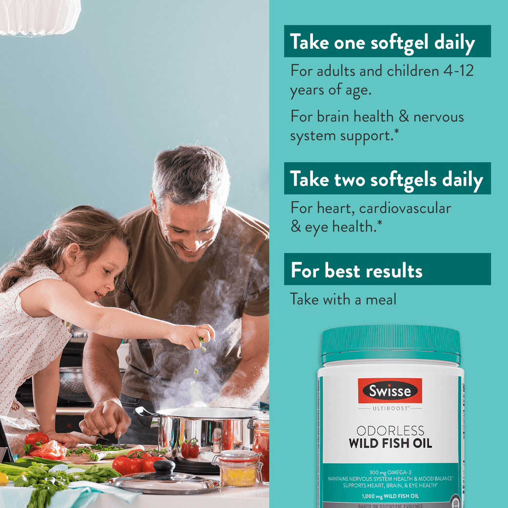 Wild Fish Oil 1000mg – Swisse